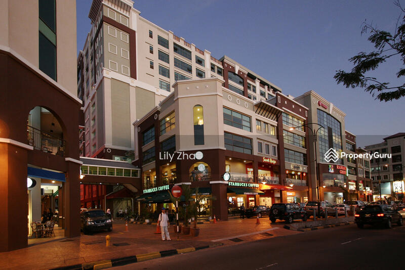 Shopping Mall From Above